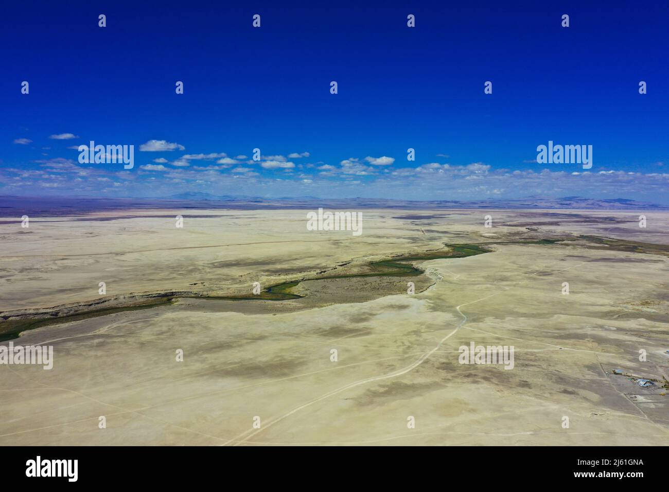 Atacama Desert from above Stock Photo - Alamy