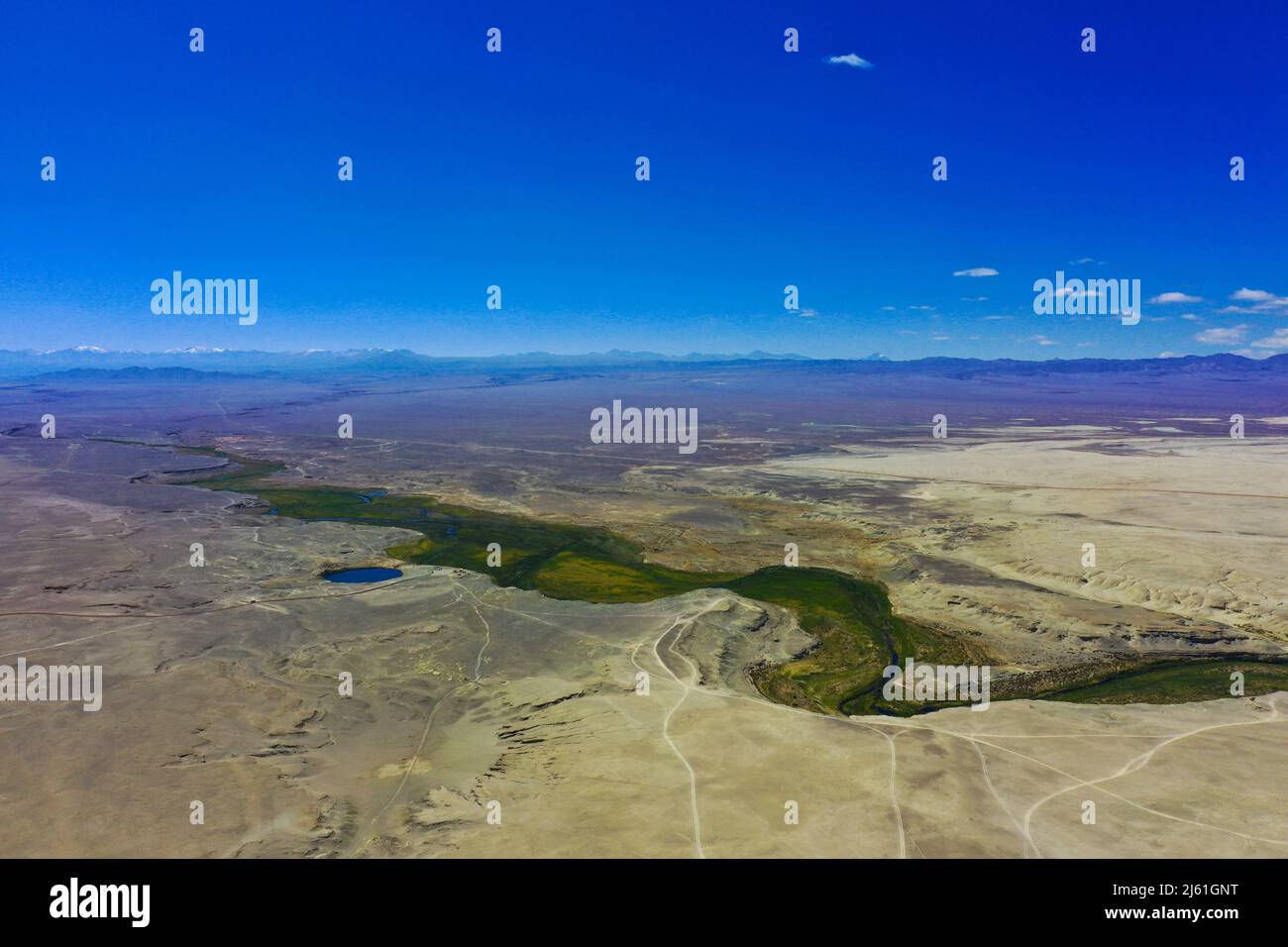 Atacama Desert from above Stock Photo - Alamy