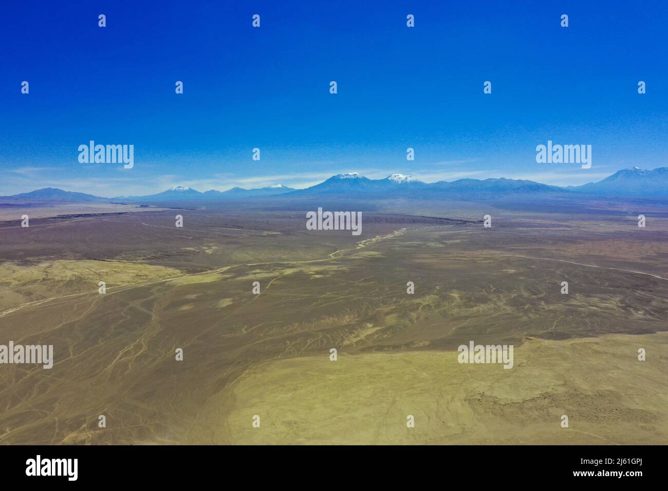 Atacama Desert from above Stock Photo - Alamy