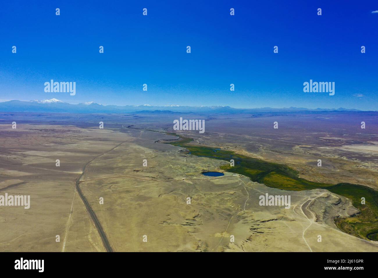 Atacama Desert from above Stock Photo - Alamy