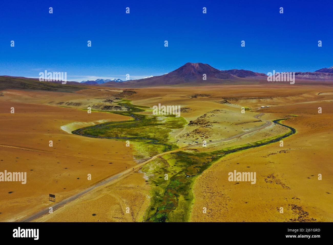 Atacama Desert from above Stock Photo - Alamy