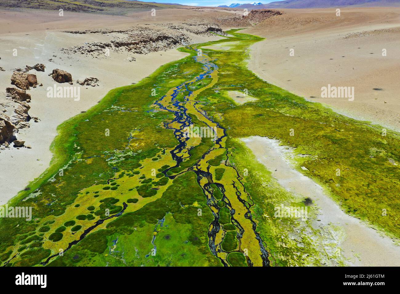 Atacama Desert from above Stock Photo - Alamy