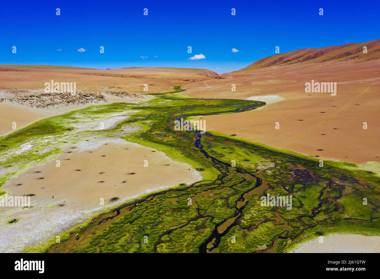 Atacama Desert from above Stock Photo - Alamy