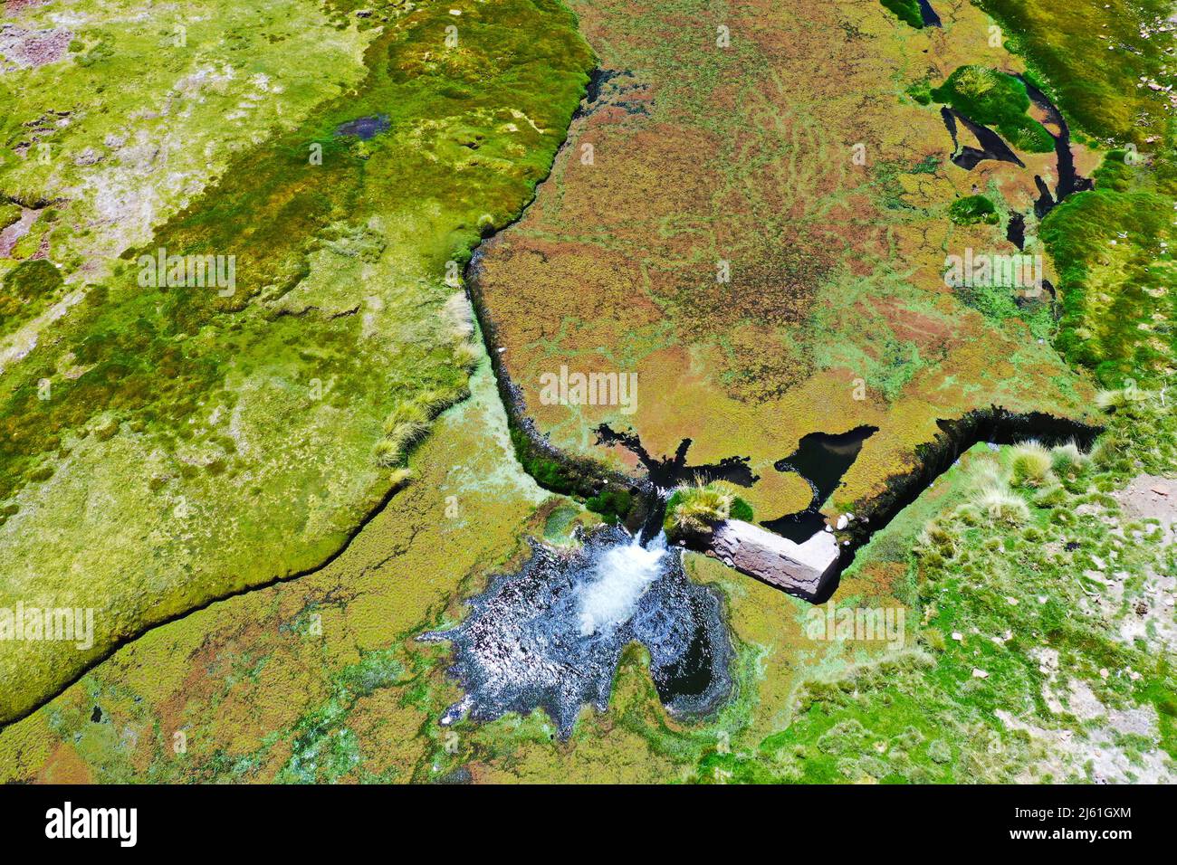 Atacama Desert from above Stock Photo - Alamy