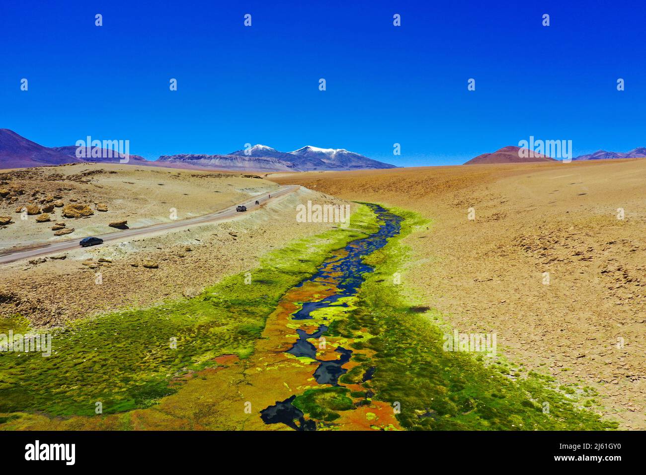 Atacama Desert from above Stock Photo - Alamy