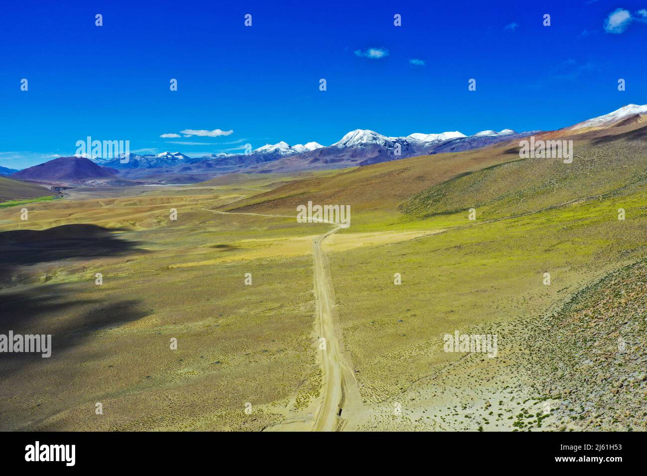 Atacama Desert from above Stock Photo - Alamy