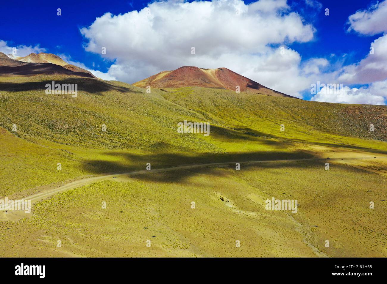 Atacama Desert from above Stock Photo - Alamy