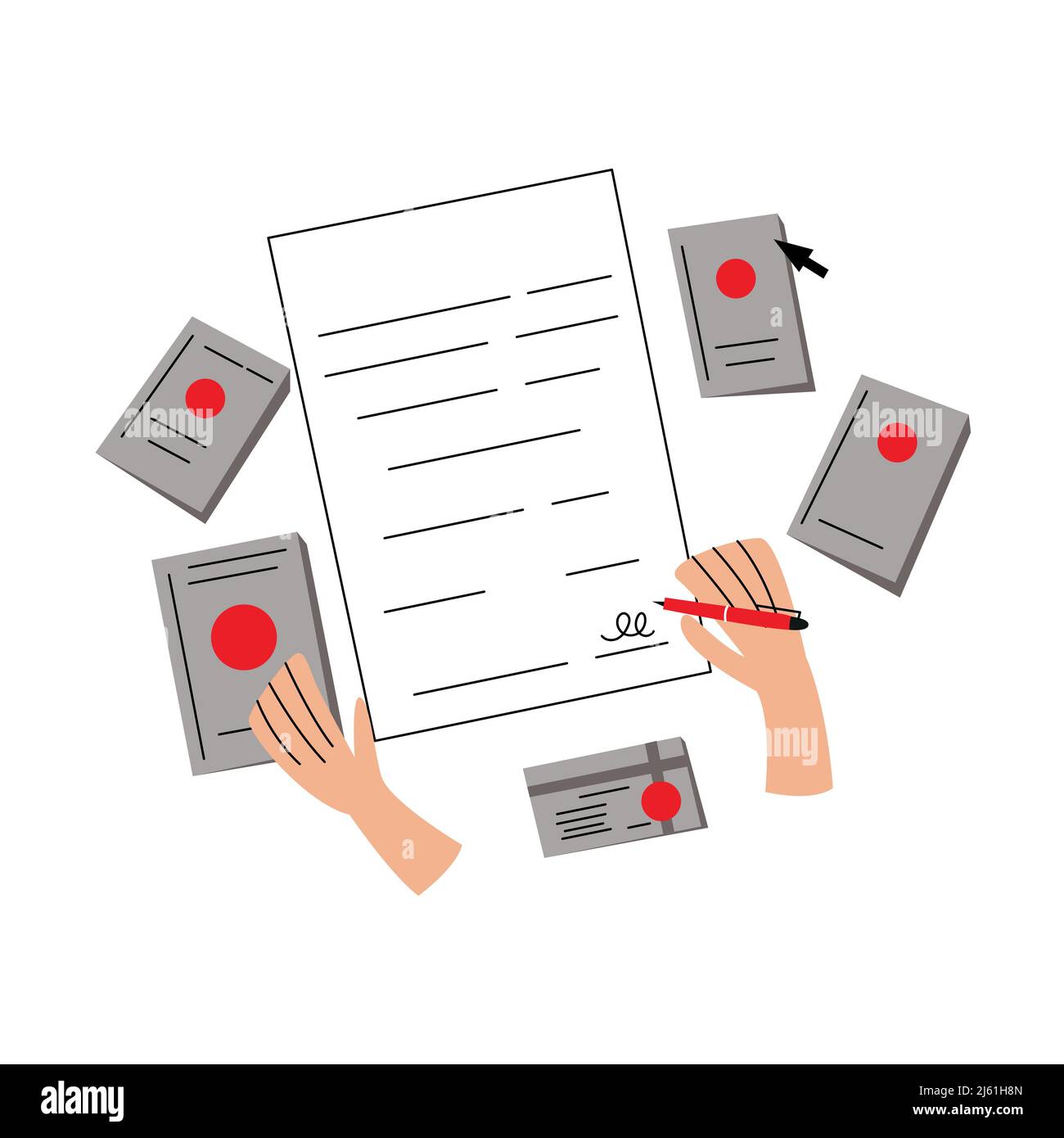 Hand written documents hi-res stock photography and images - Alamy
