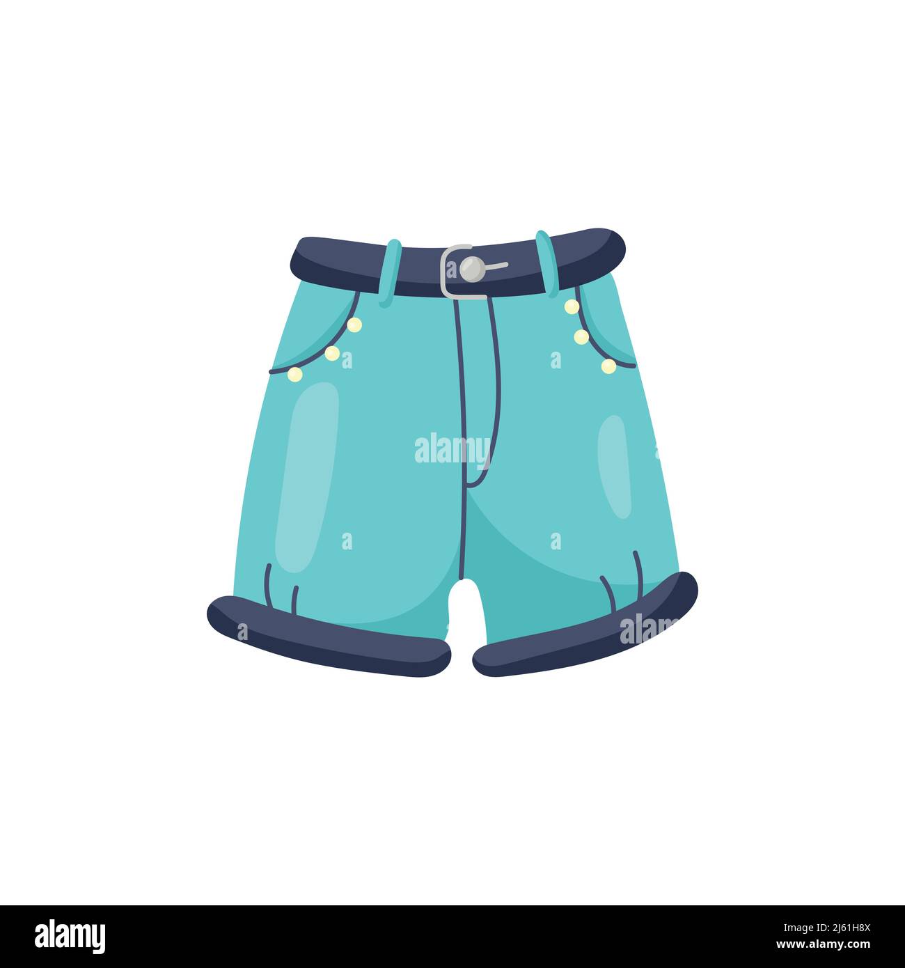 Blue jean short shorts hi-res stock photography and images - Alamy