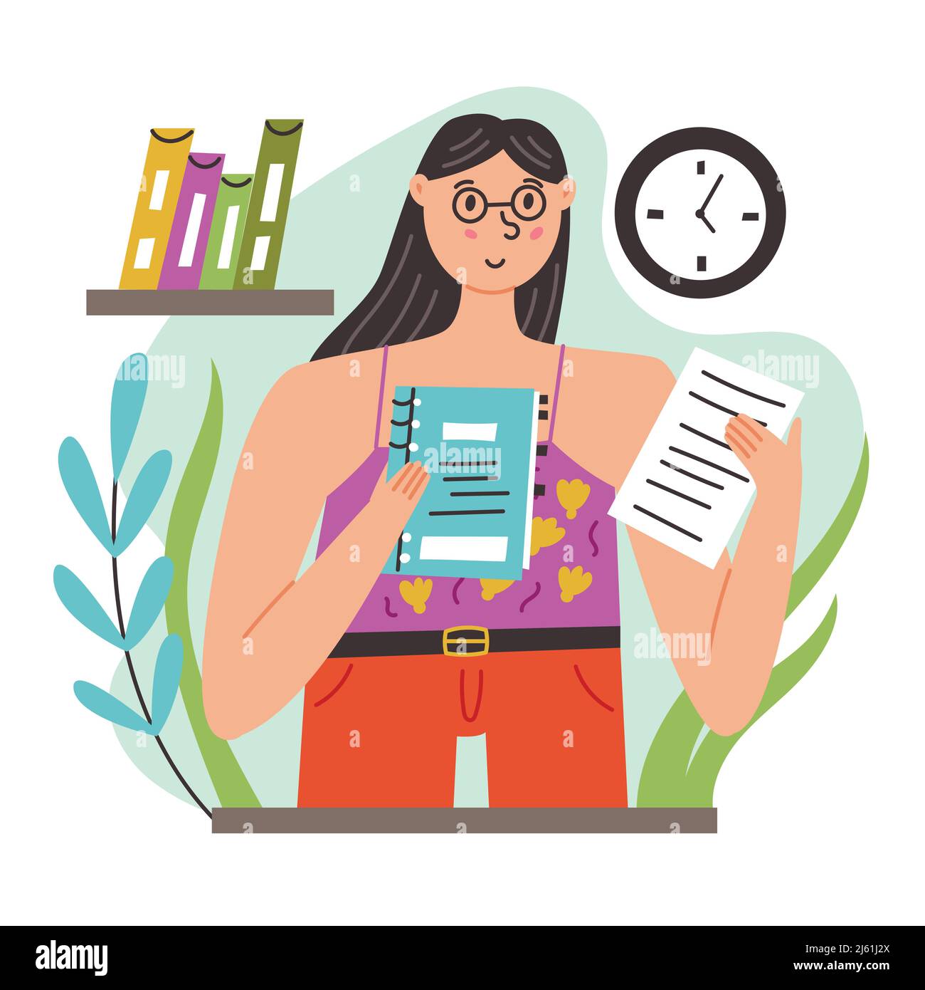 Female event planner Cut Out Stock Images & Pictures - Alamy