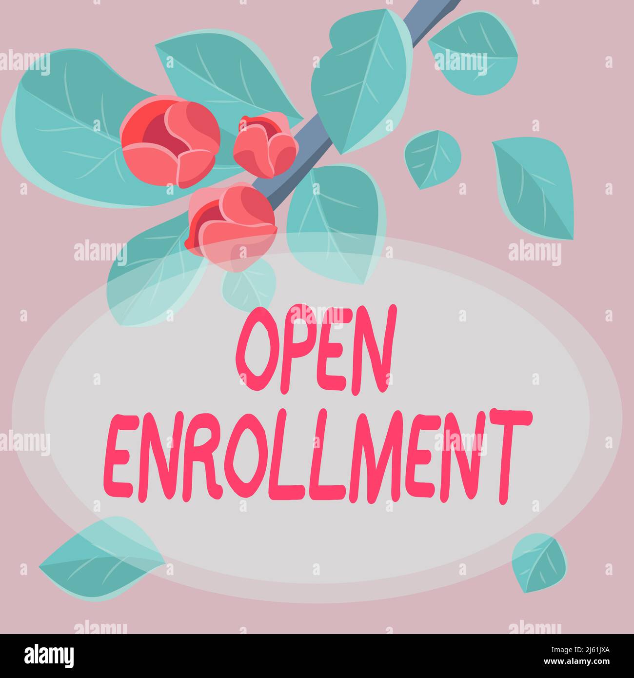 Inspiration showing sign Open Enrollment. Business overview The yearly ...