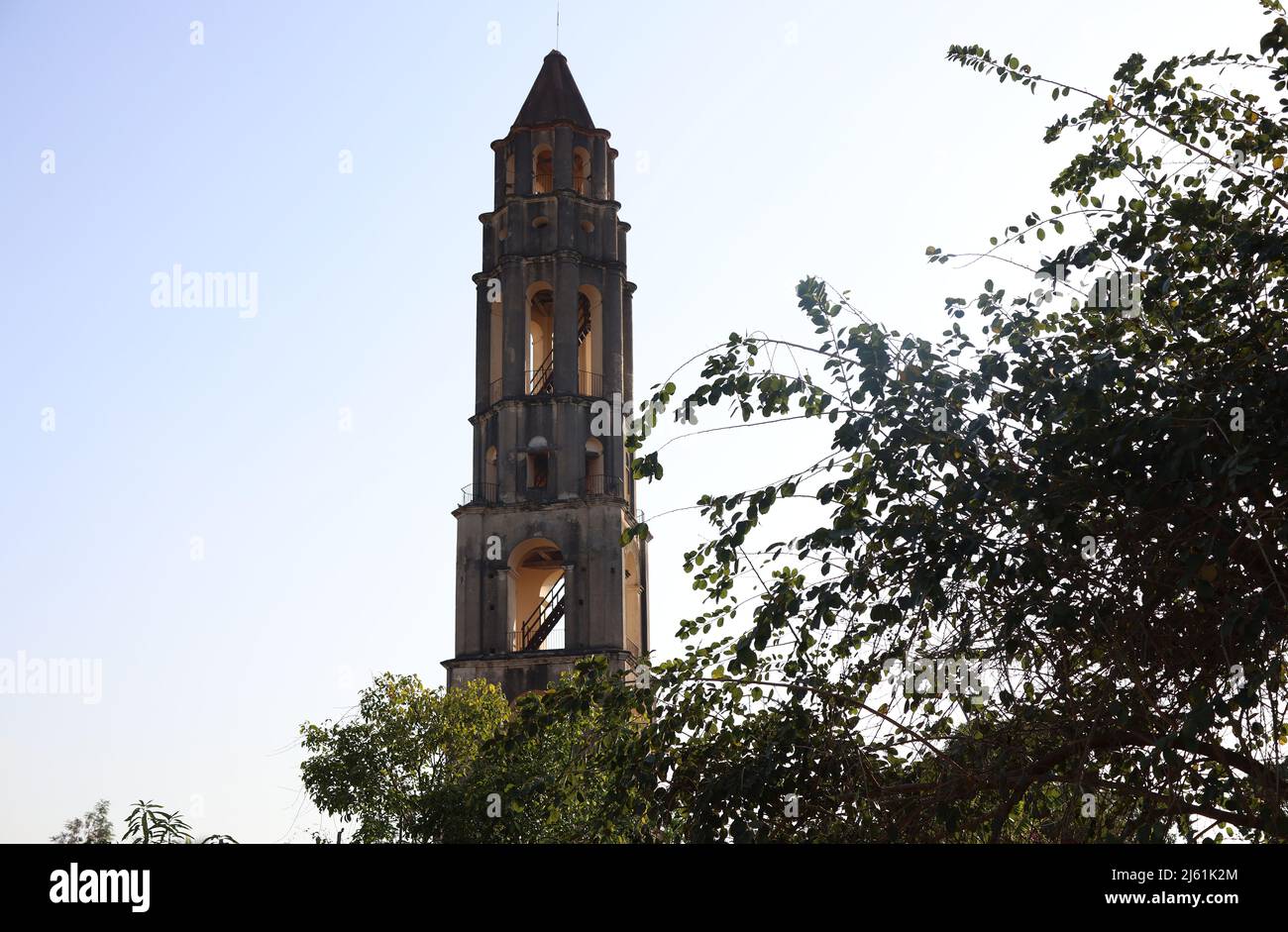 Manaca Iznaga tower in the valley de los ingenios, Cuba Stock Photo - Alamy