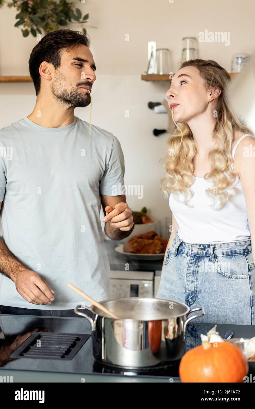 Slurping hi-res stock photography and images - Alamy