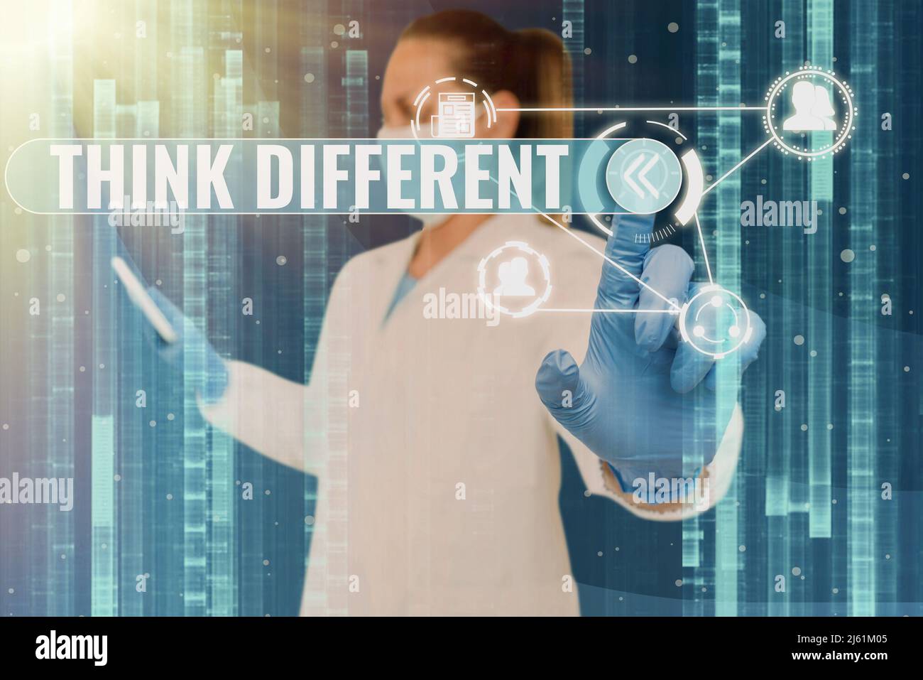 Sign displaying Think Different. Internet Concept be unique with your ... Sign displaying Think Different. Internet Concept be unique with your ...