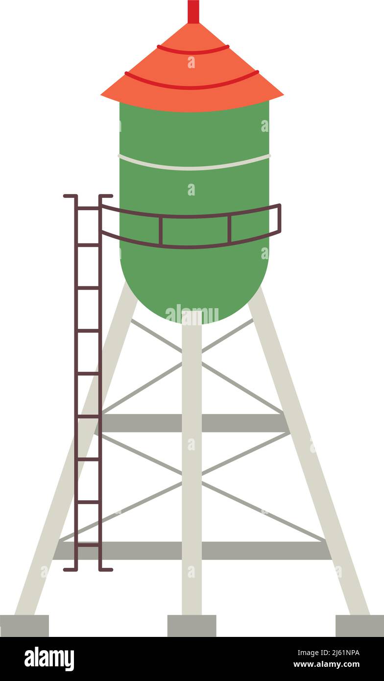 Tower silo Stock Vector Images - Alamy