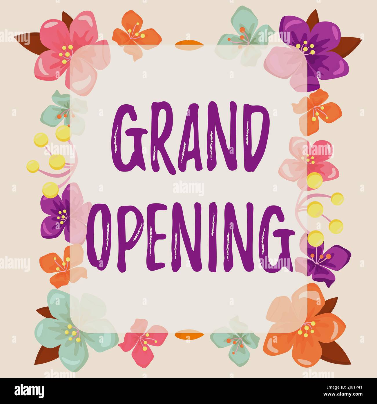 Hand writing sign Grand Opening. Business idea Ribbon Cutting New ...