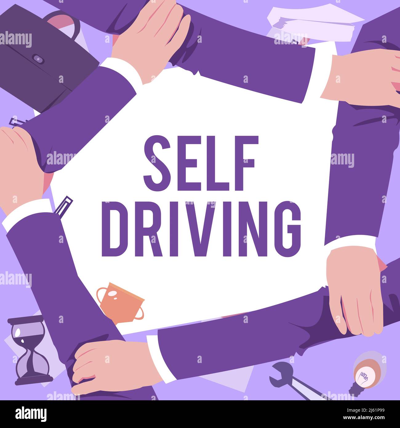 Writing displaying text Self Driving. Business showcase Autonomous ... Writing displaying text Self Driving. Business showcase Autonomous ...