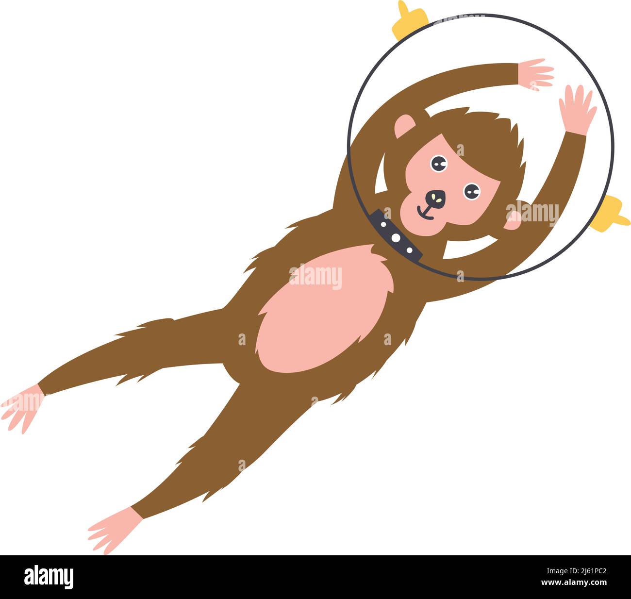 Monkey in space suit hi-res stock photography and images - Alamy
