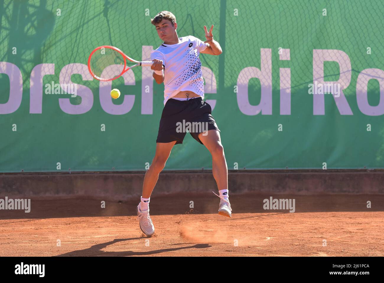 Flavio Cobolli (ITA) during the ATP Challenger Roma Open tennis ...