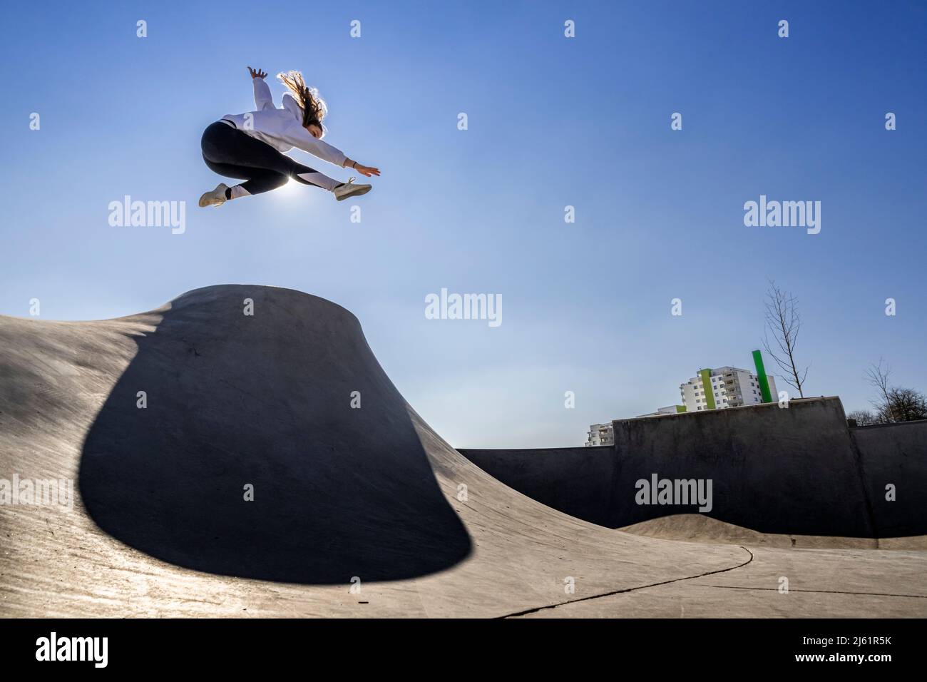 Woman at pump hi-res stock photography and images - Alamy