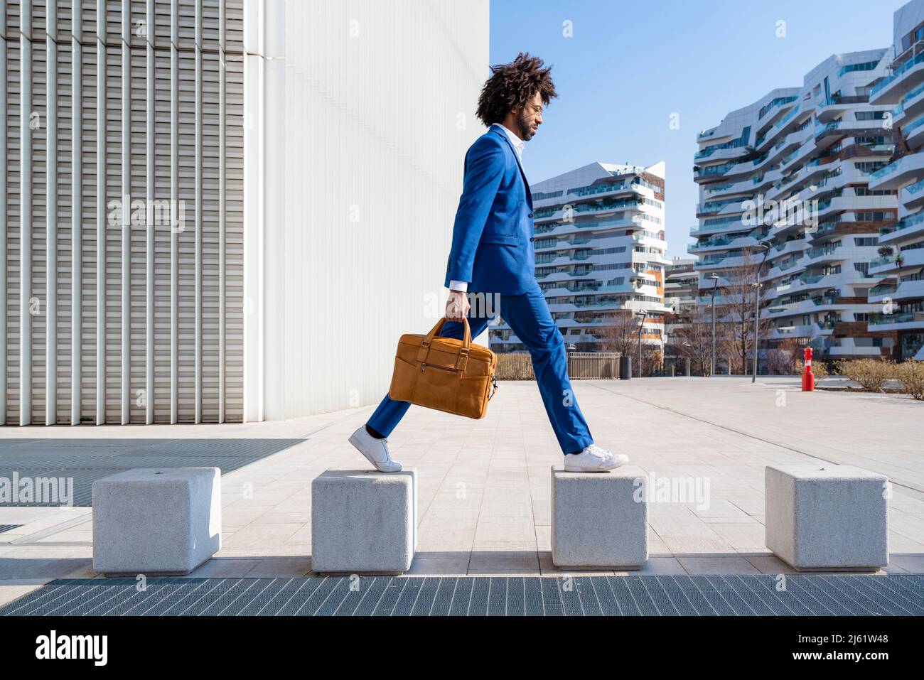 Walking on concrete hi-res stock photography and images - Alamy