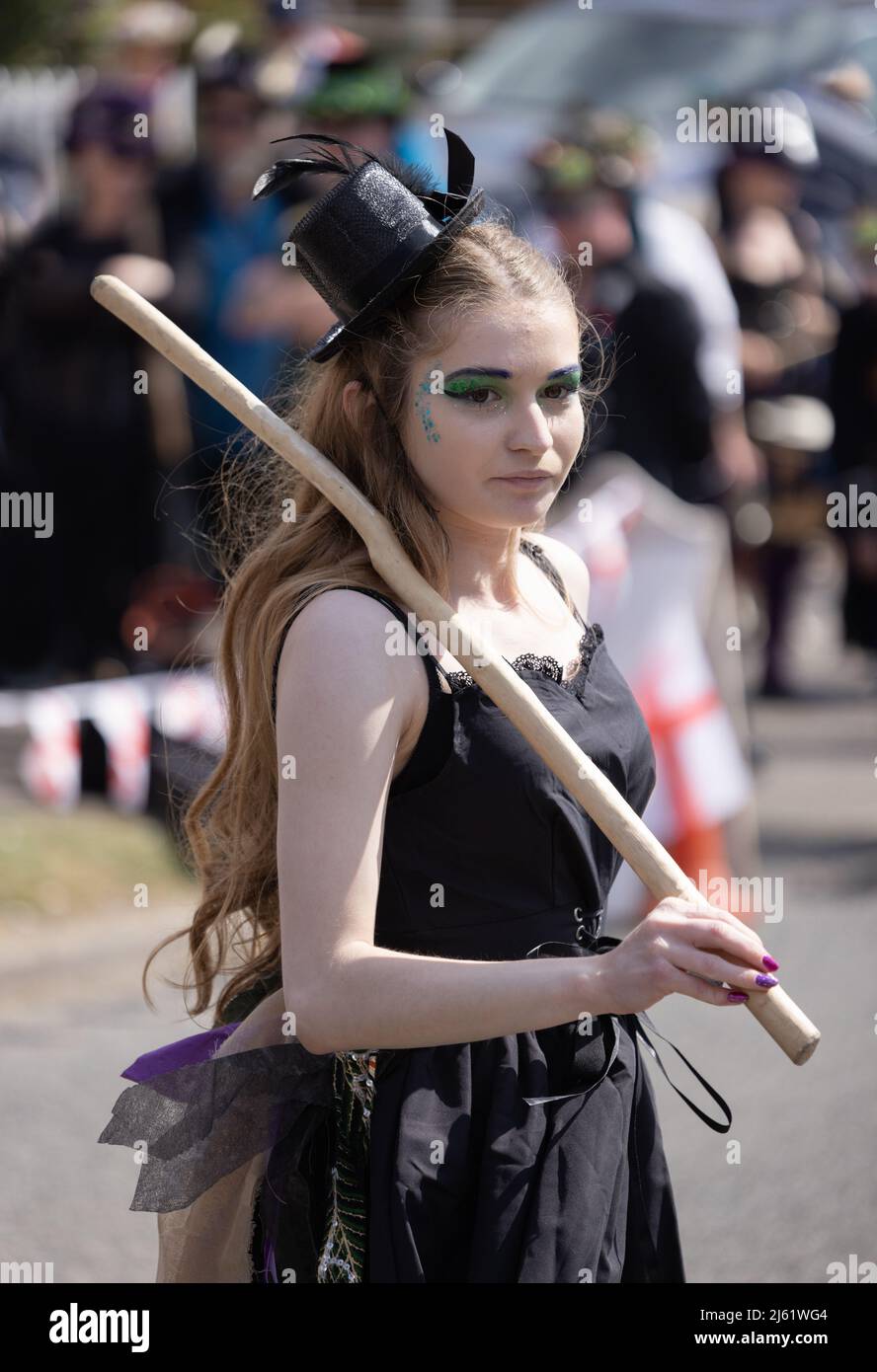 Female morris dancing hi-res stock photography and images - Alamy
