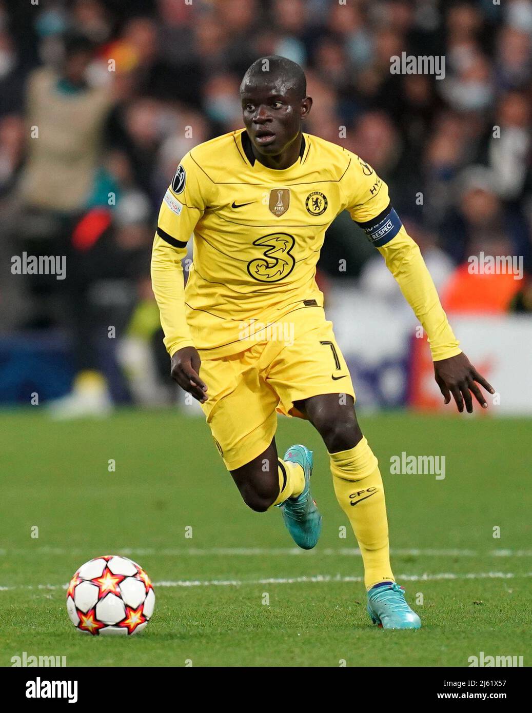 Chelsea's N'Golo Kante during the UEFA Champions League quarter final ...