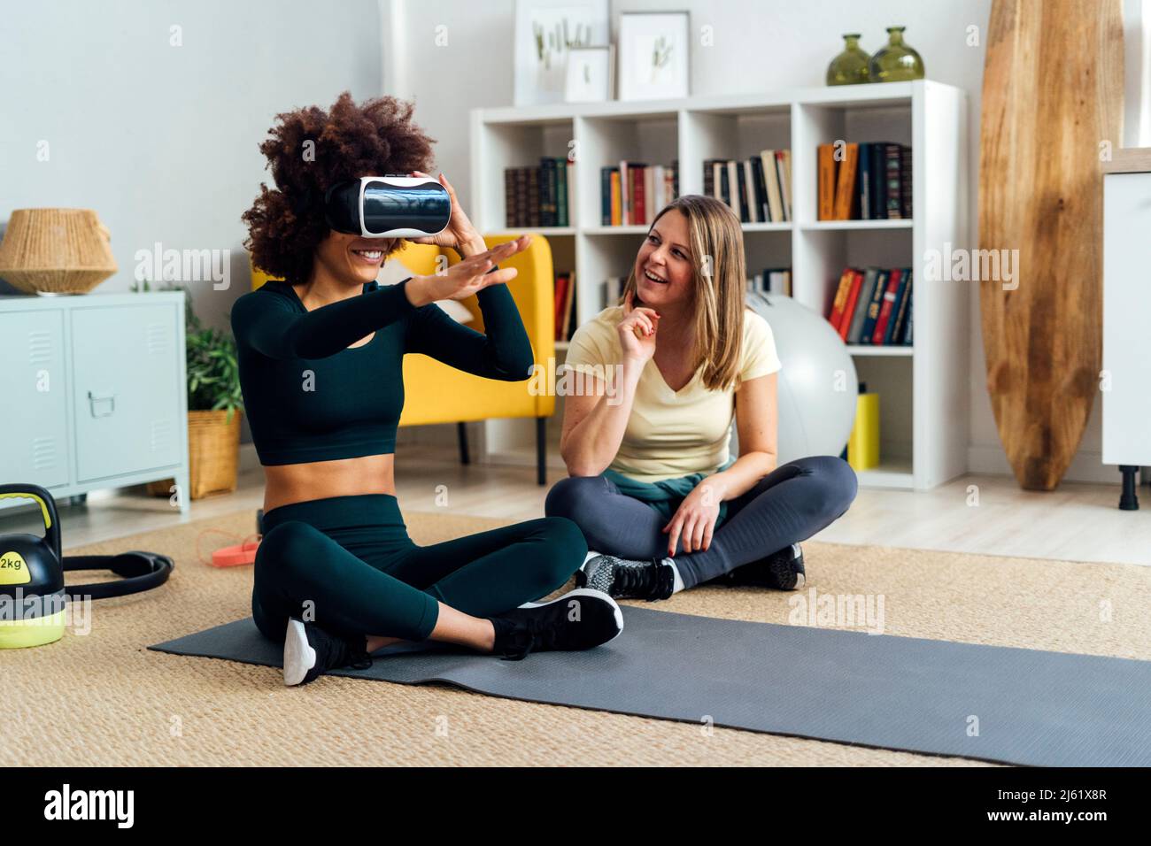 Gesturing communication sitting cross hi-res stock photography and ...