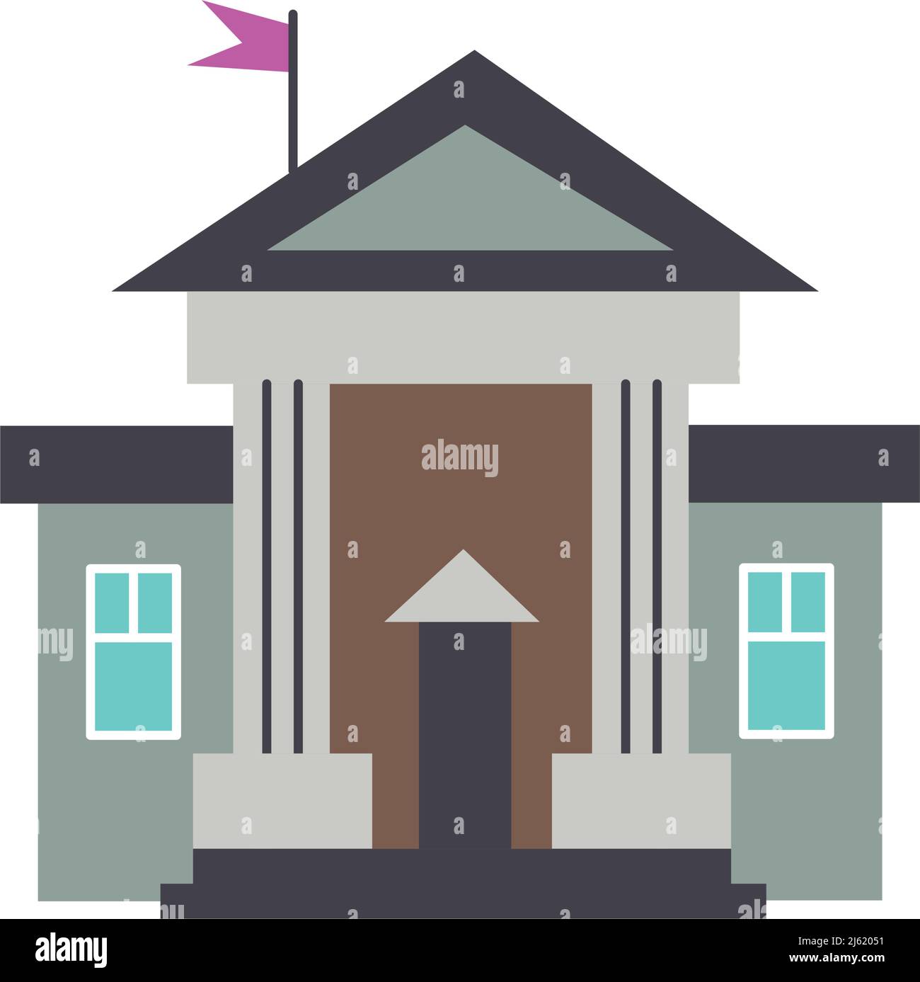 Los angeles town hall Stock Vector Images - Alamy