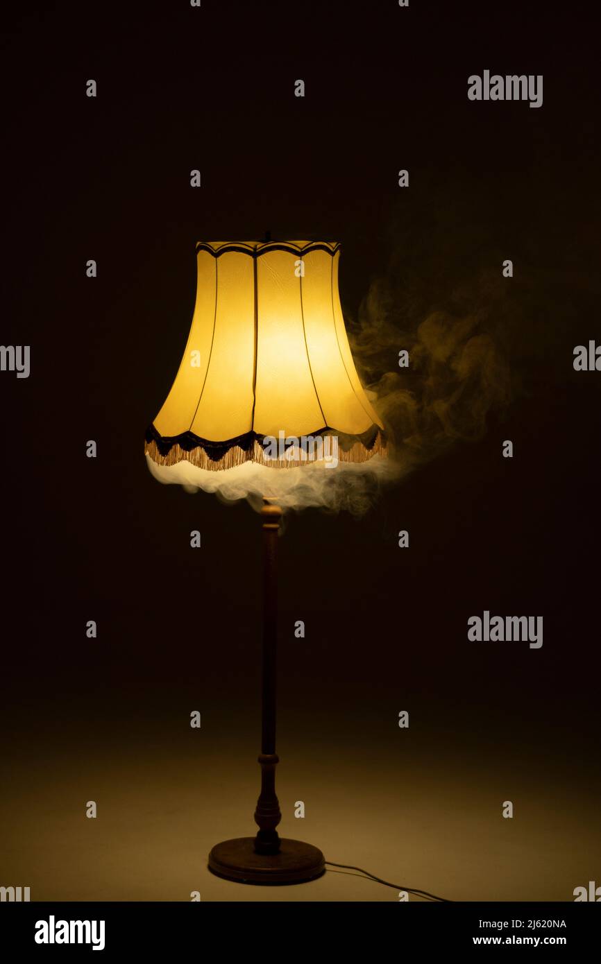 Lamp dark room hi-res stock photography and images - Alamy