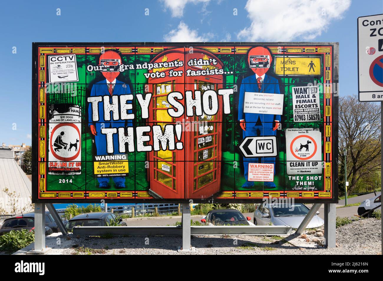 They Shot Them by Gilbert and George as part of the Folkestone ...