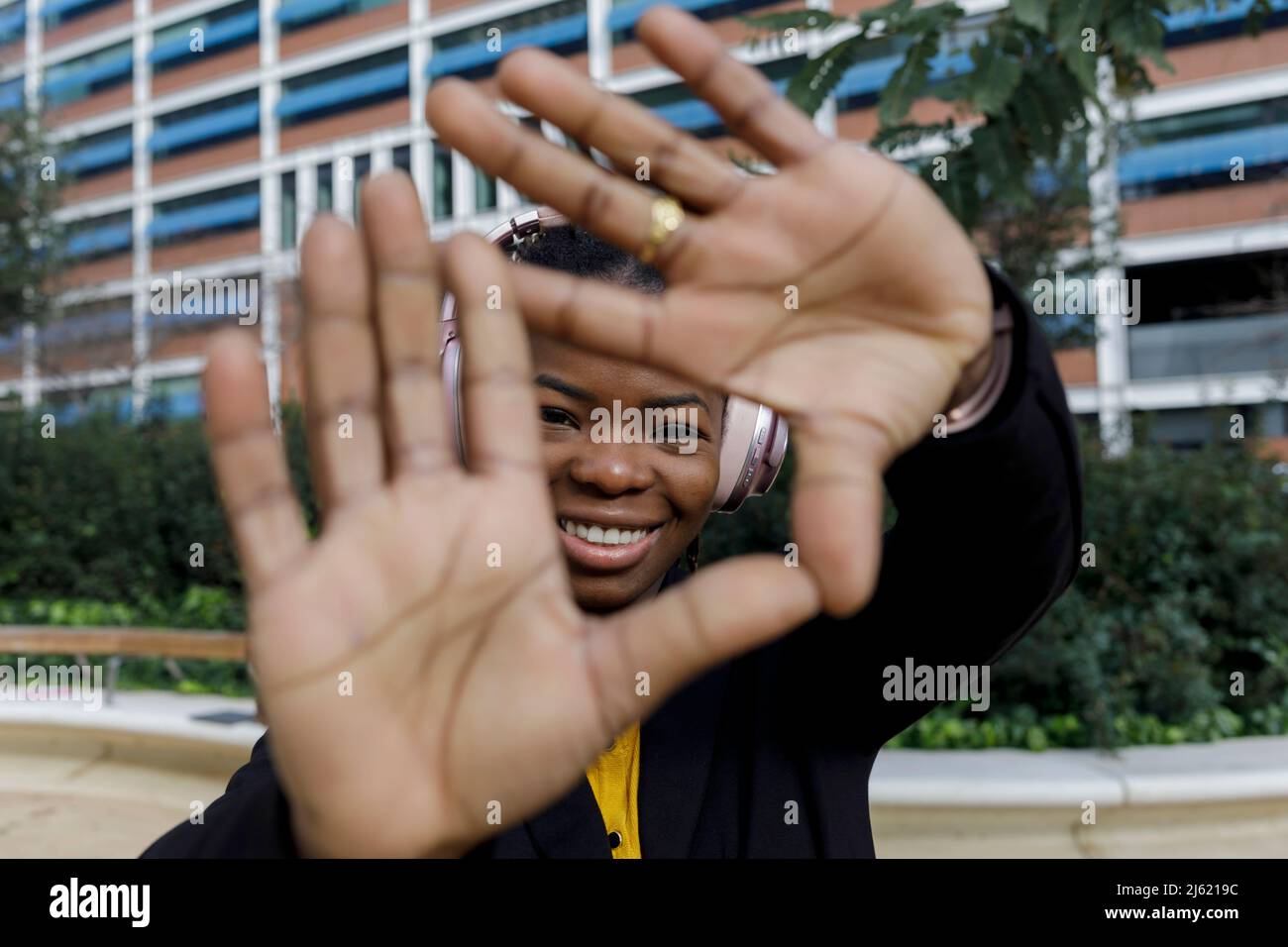 Exterior finger front hi-res stock photography and images - Alamy