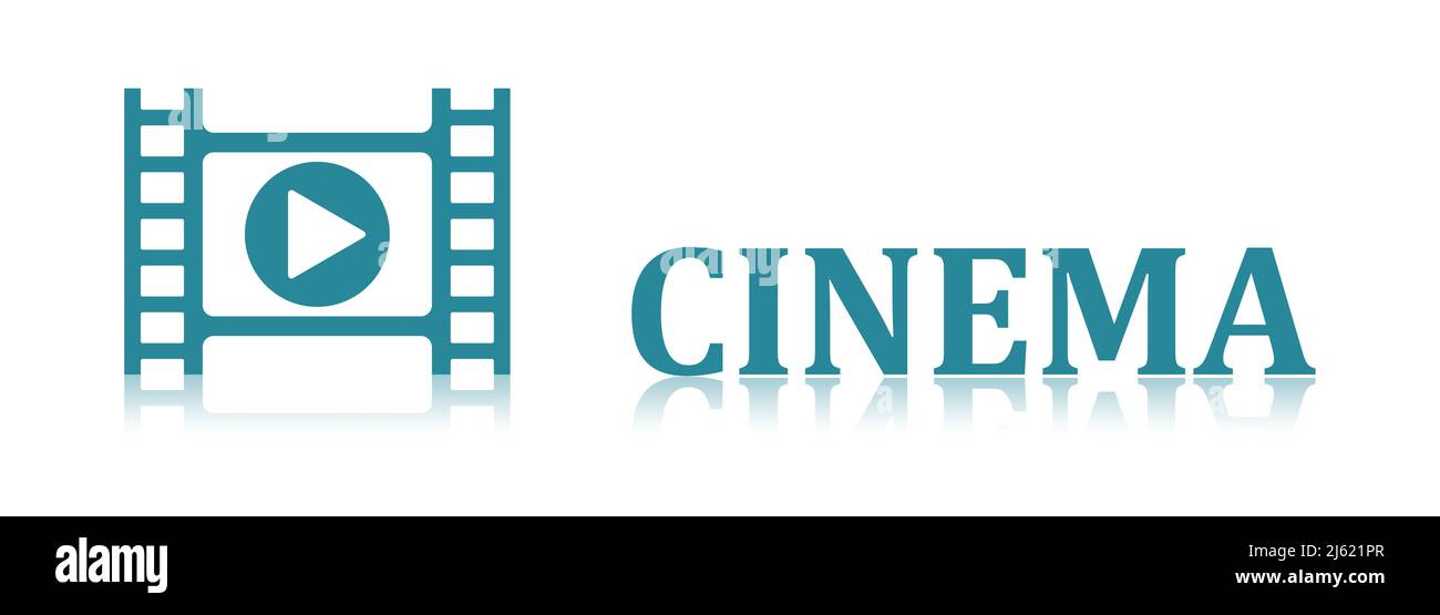 Illustration of a cinema concept Stock Photo - Alamy