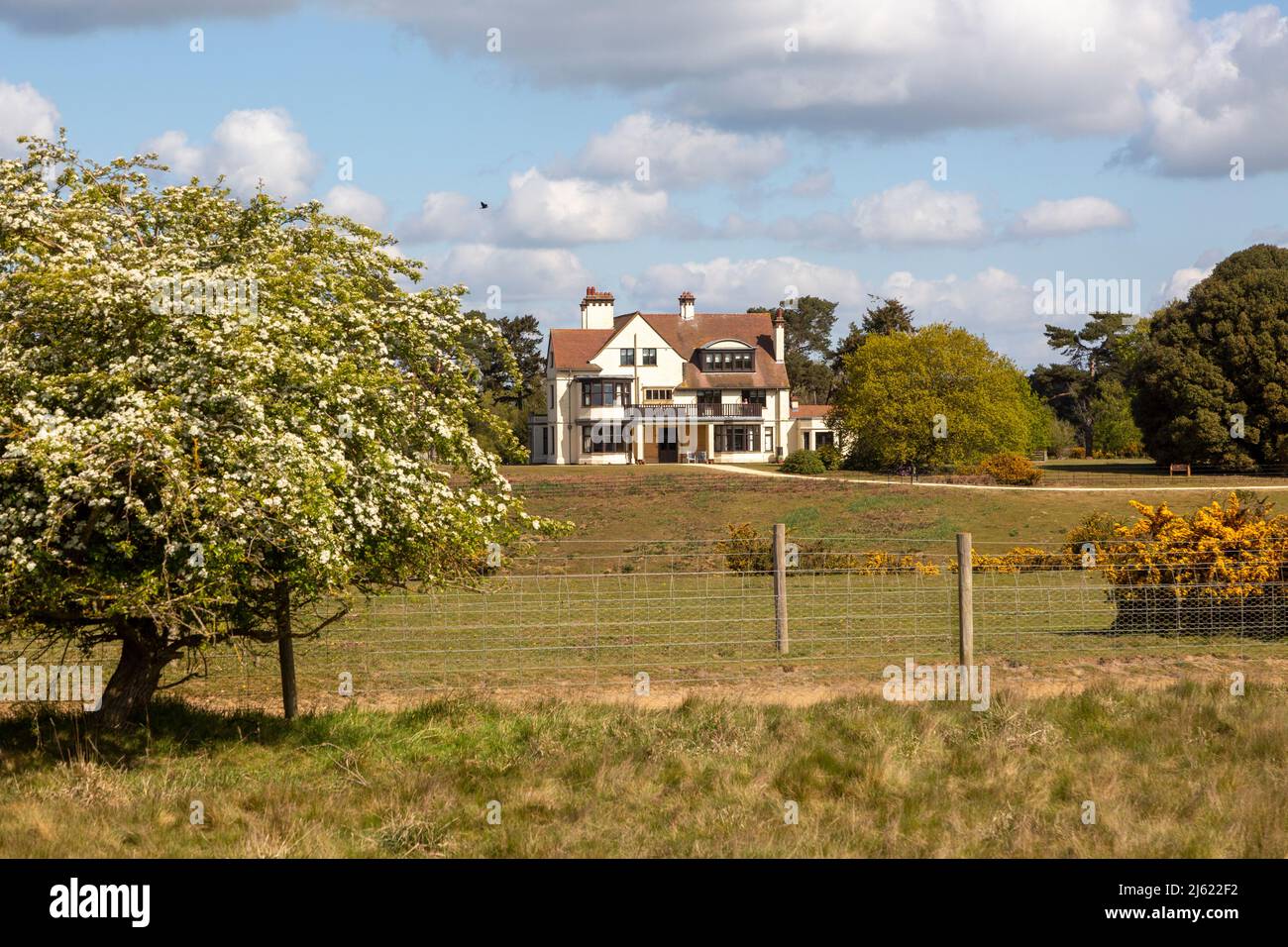 Tranmer House, former home of Edith Pretty Sutton Hoo, Suffolk, England ...