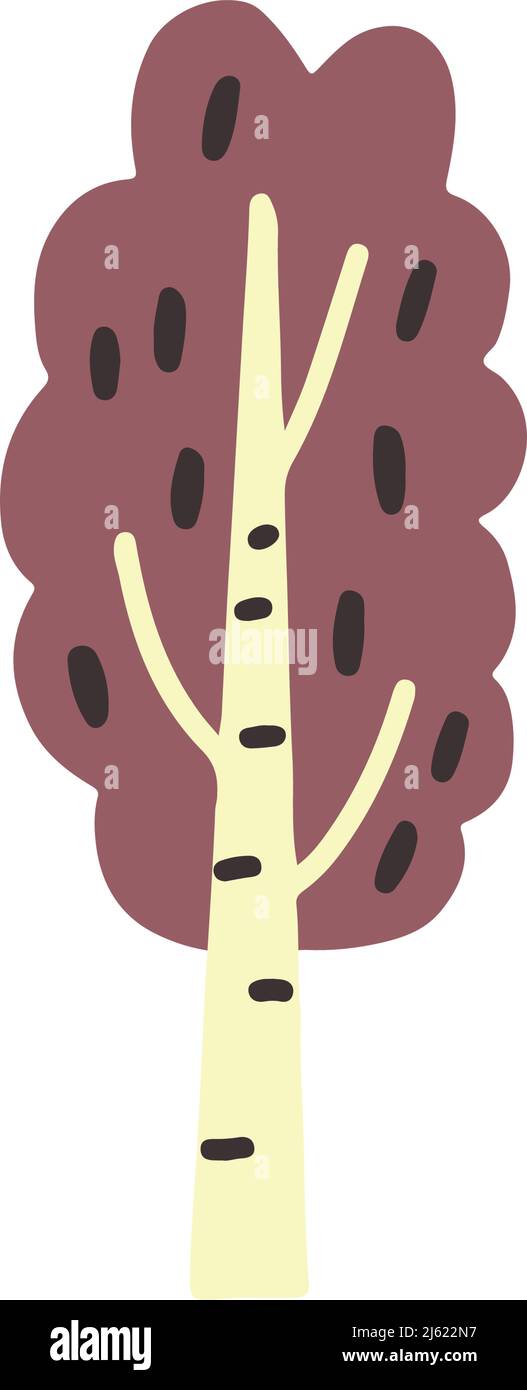 Silver birch tree bark Stock Vector Images - Alamy