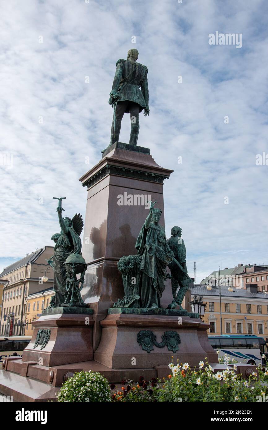 Statue of emperor alexander ii hi-res stock photography and images - Alamy