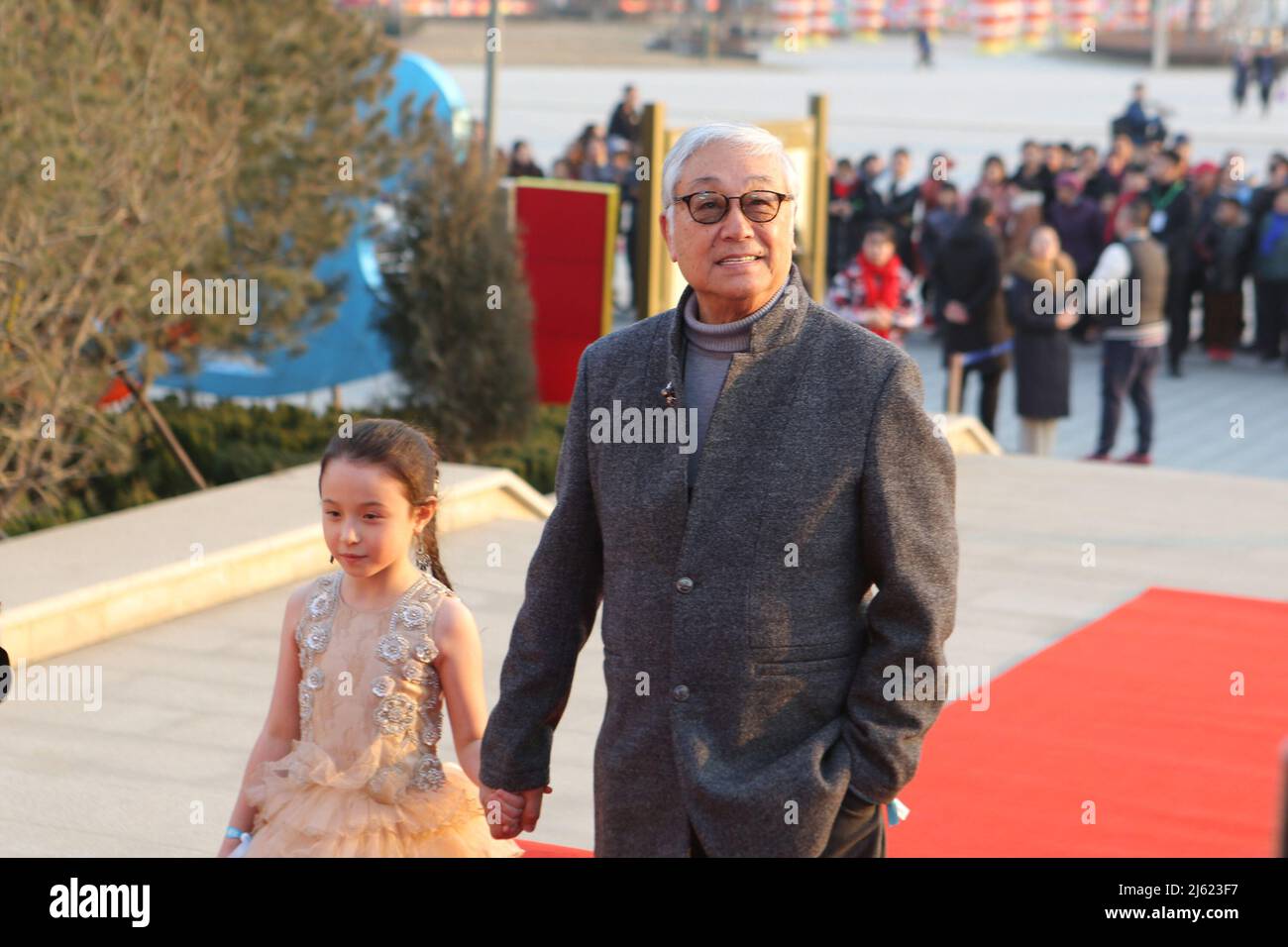 DONGYING, CHINA - JANUARY 23, 2019 - Hong Kong actor Kenneth Tsang (R1 ...
