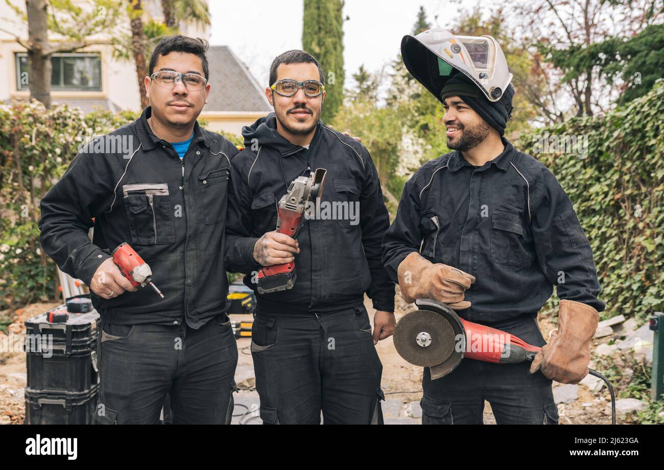 Construction workers tools hi-res stock photography and images - Alamy