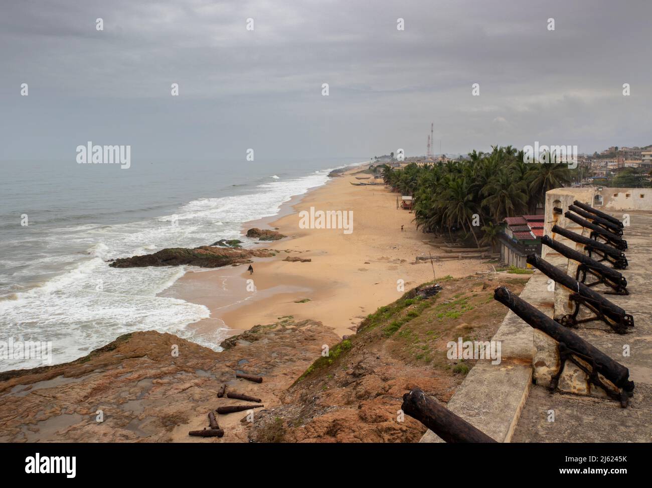 View from cape coast castle hi-res stock photography and images - Alamy