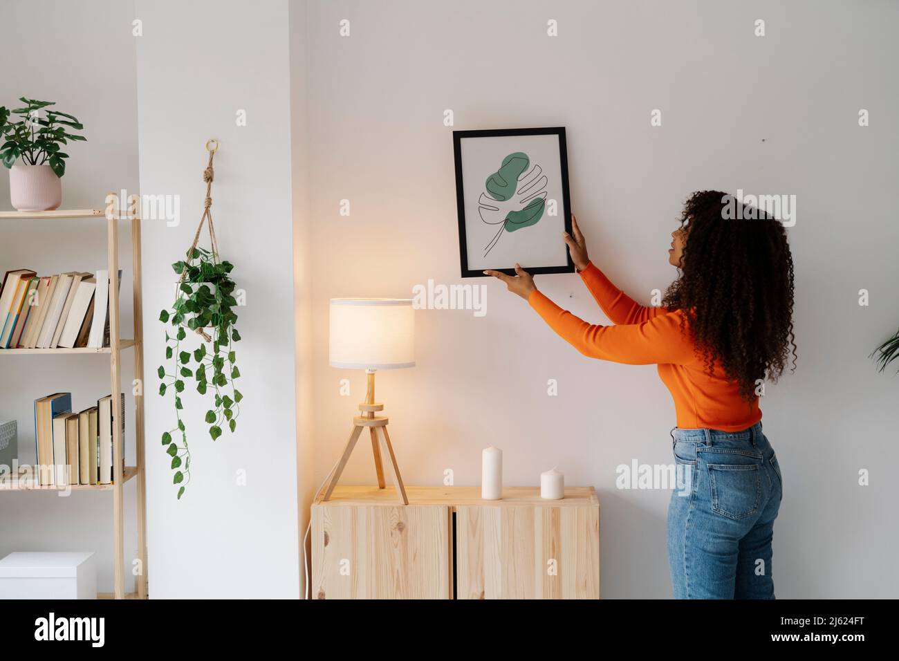 Hair on the frame hi-res stock photography and images - Alamy