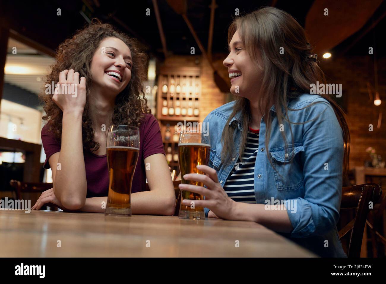 Two people out socializing hi-res stock photography and images - Alamy