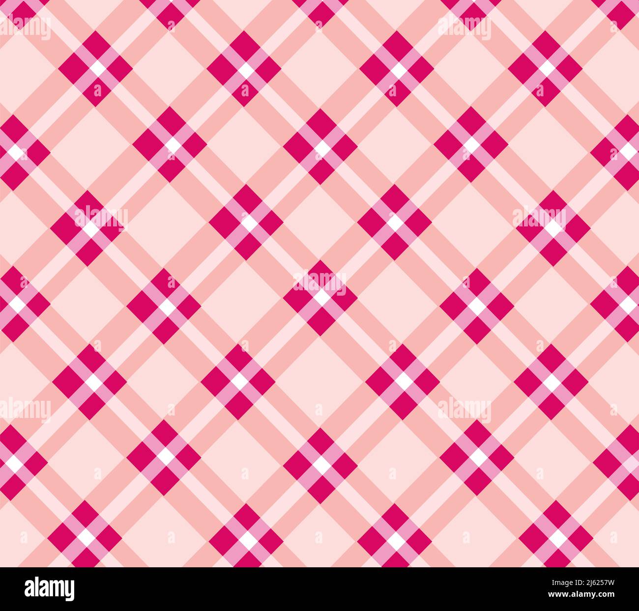 fabric check pattern vector drawing Stock Photo - Alamy