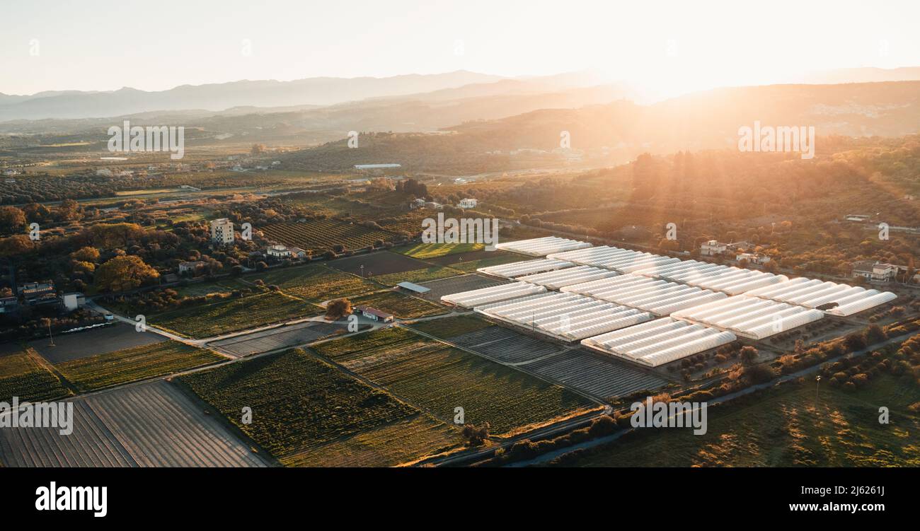 Aerial light industrial hi-res stock photography and images - Alamy