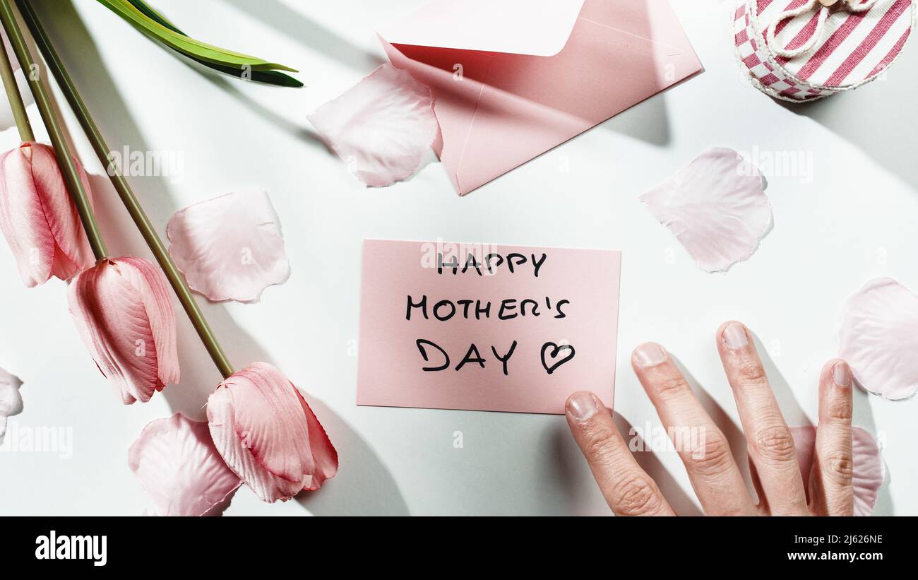 happy mothers day letter Stock Photo - Alamy