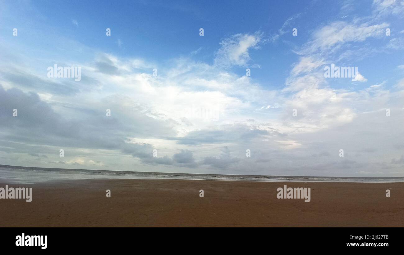 isolated beach photos taken at mandarmani a small beach tourism spot in ...