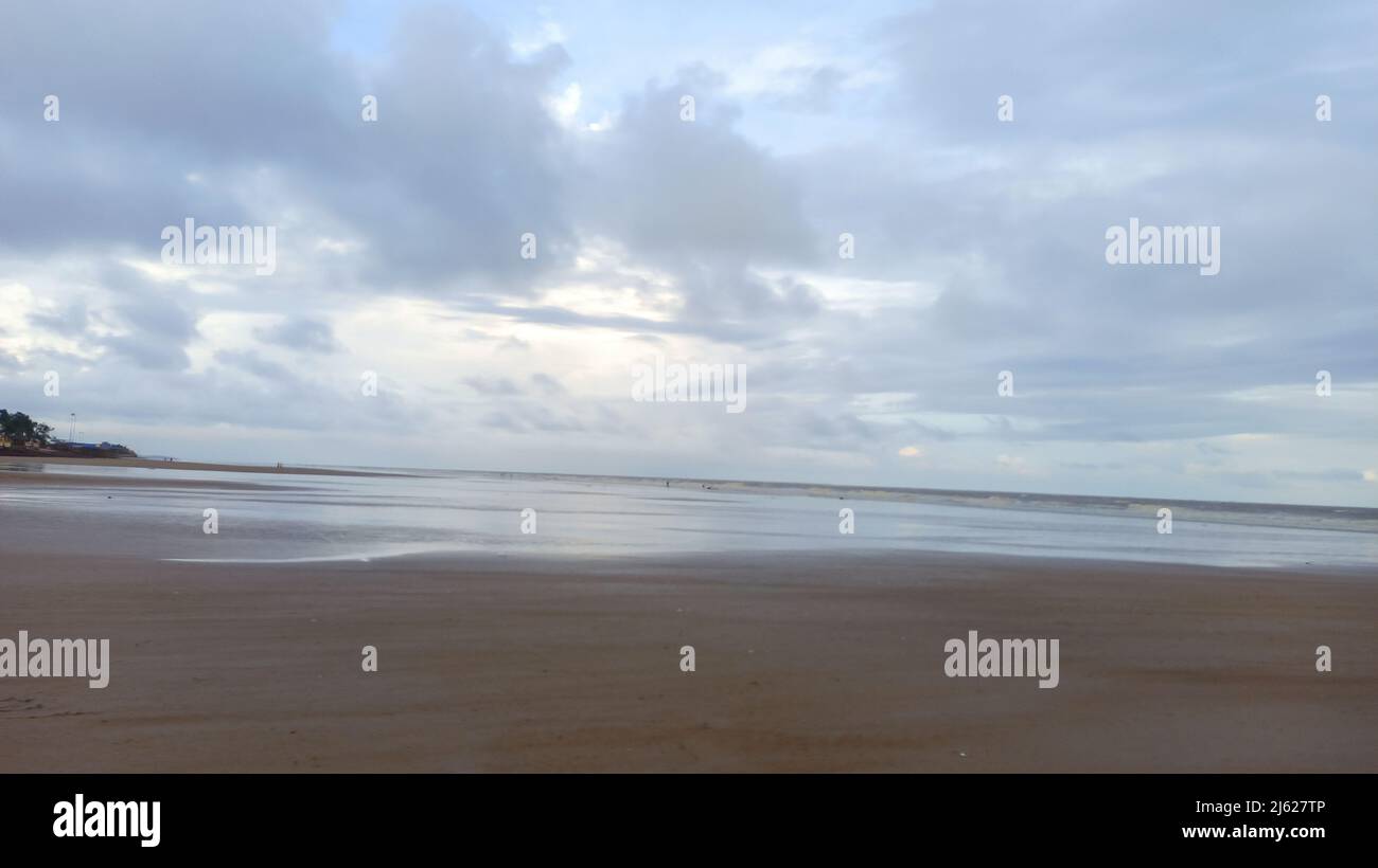 isolated beach photos taken at mandarmani a small beach tourism spot in ...