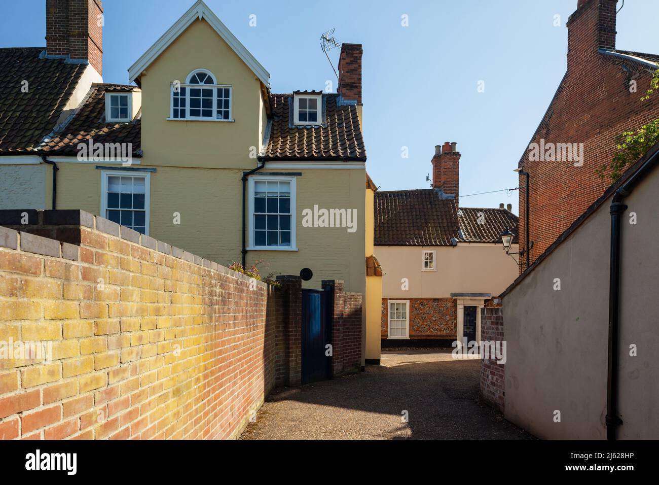 Spring day on Hook's Walk in Norwich, Norfolk, England Stock Photo - Alamy