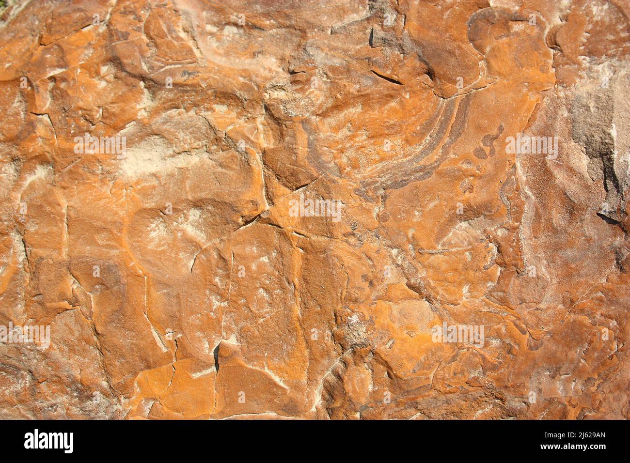 The texture of natural stone with cracks and irregularities Stock Photo ...