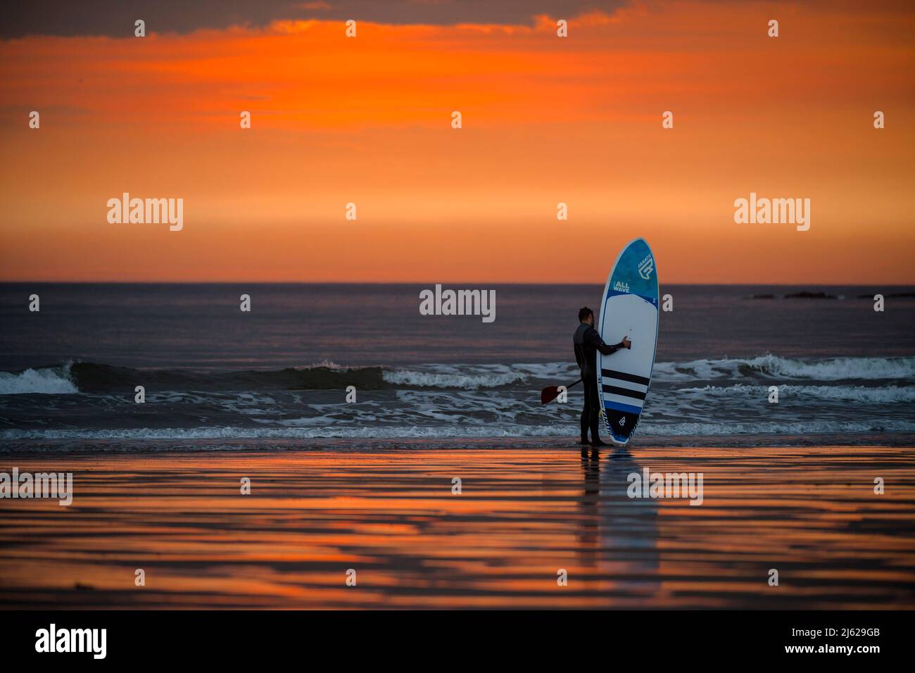 Belhaven bay surf hi-res stock photography and images - Alamy