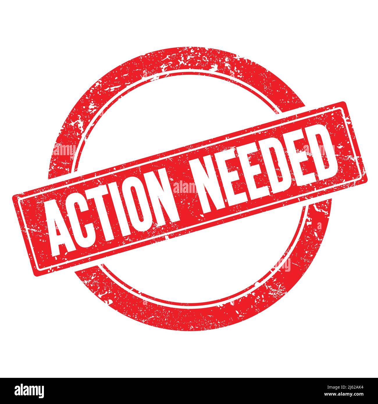 Action needed stamp hi-res stock photography and images - Alamy